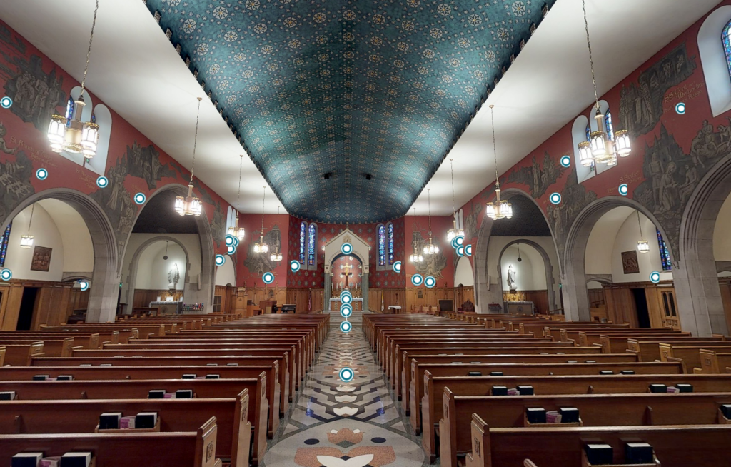 Virtual Tour of Holy Comforter St Cyprian Parish - Website of Monsignor ...